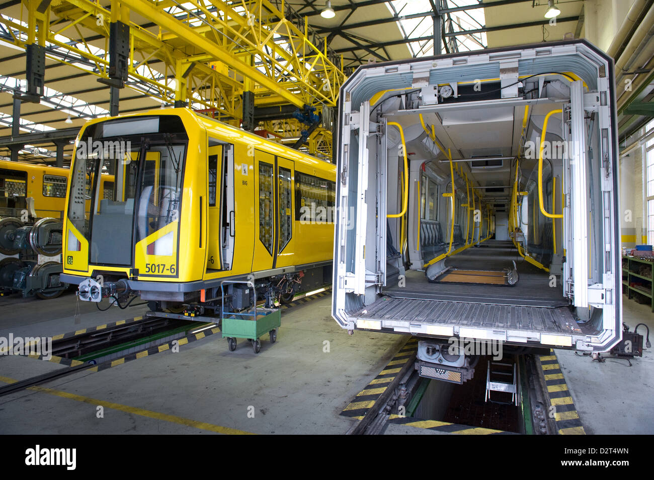 Berlin, Germany, the Maintenance Station of BVG Stock Photo - Alamy