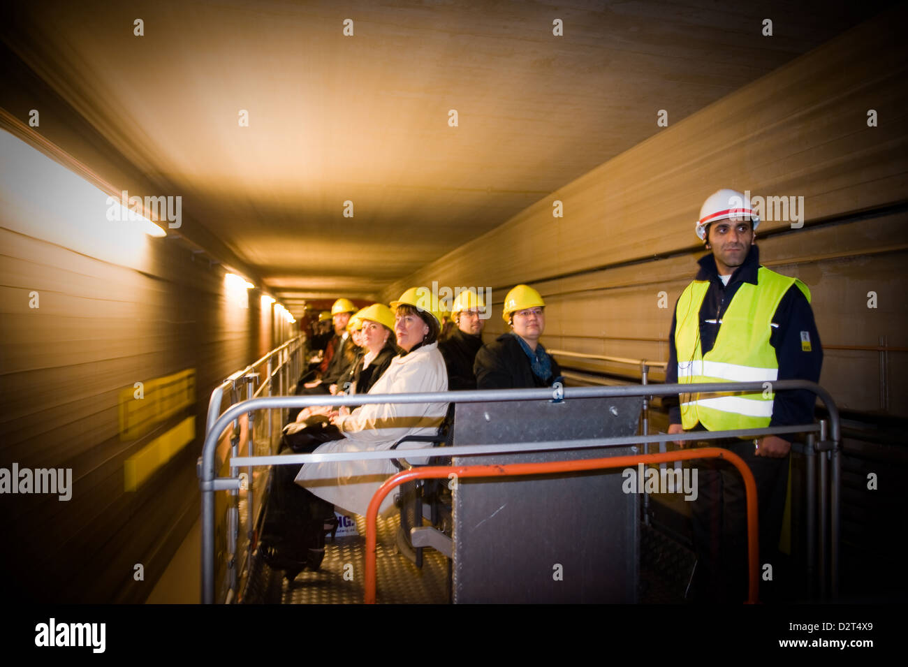 Berlin, Germany, tour of the Berlin Underground Stock Photo - Alamy