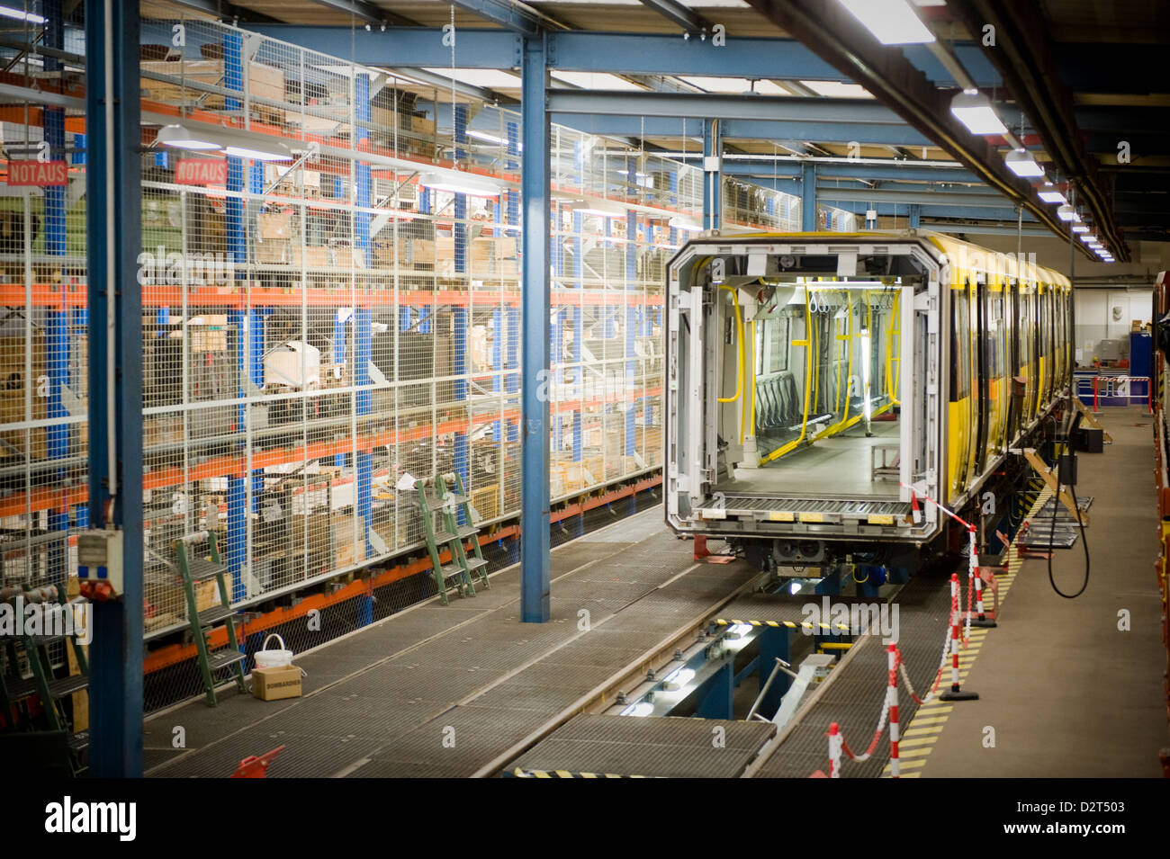 Berlin, Germany, the Maintenance Station of BVG Stock Photo - Alamy