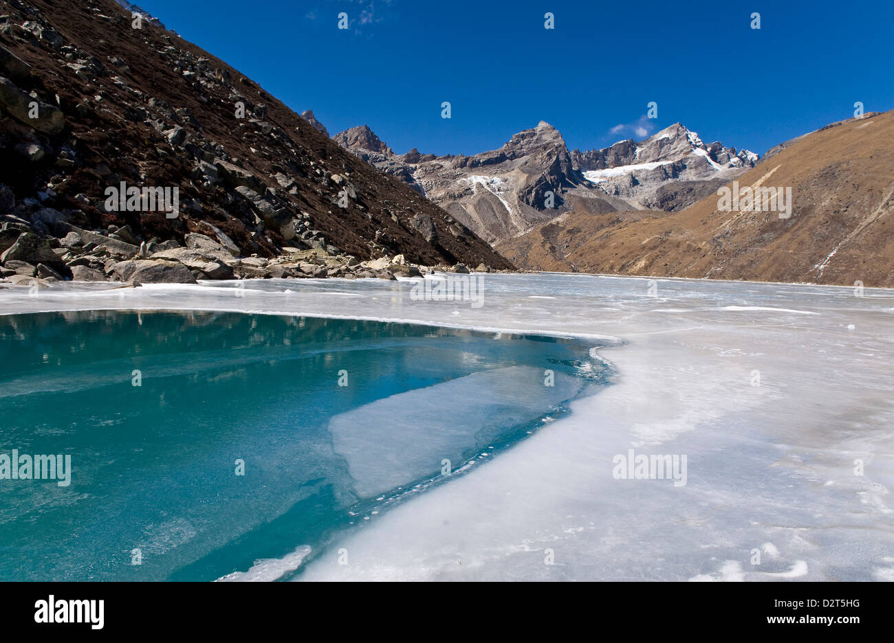 Dudh Pokhari Lake, Gokyo, Solu Khumbu (Everest) Region, Nepal ...