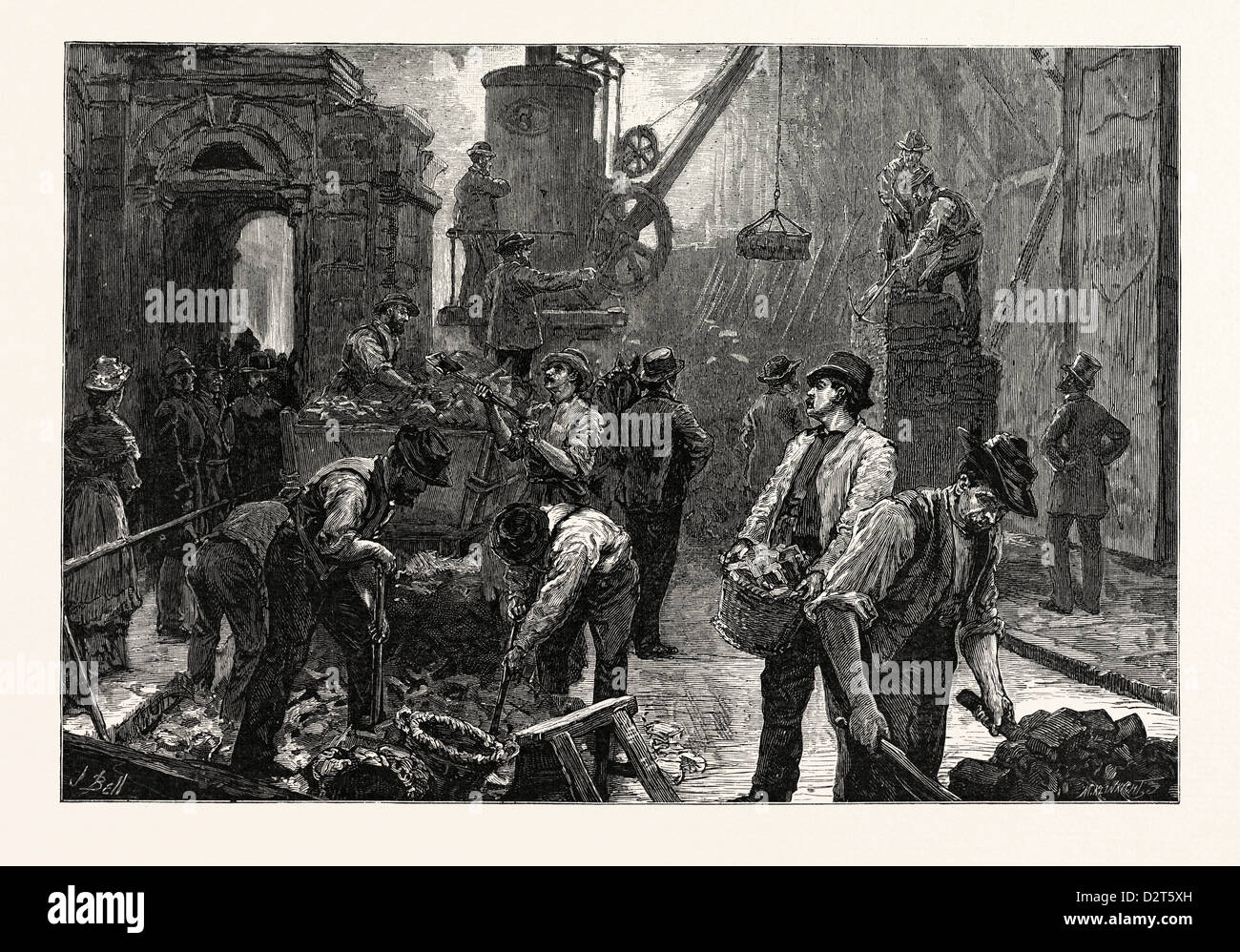 THE LAST OF TEMPLE BAR 1877 LONDON Stock Photo - Alamy