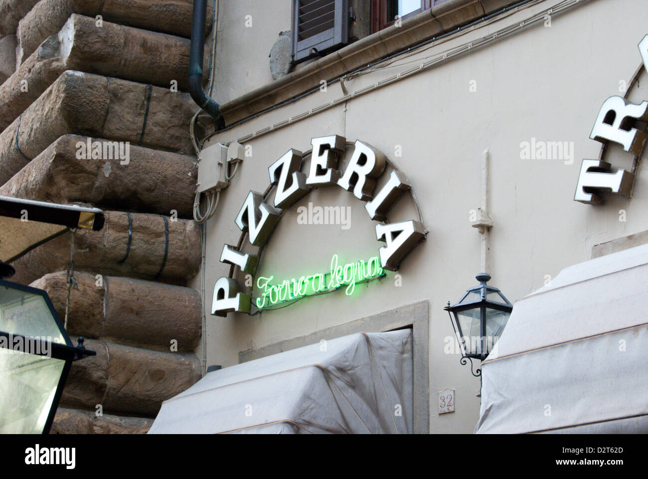 Pizzeria sign italy hi-res stock photography and images - Alamy