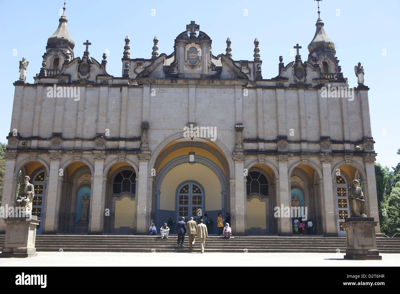 Trinity Cathedral (Church of the Holy Trinity), Addis Ababa, Ethiopia ...