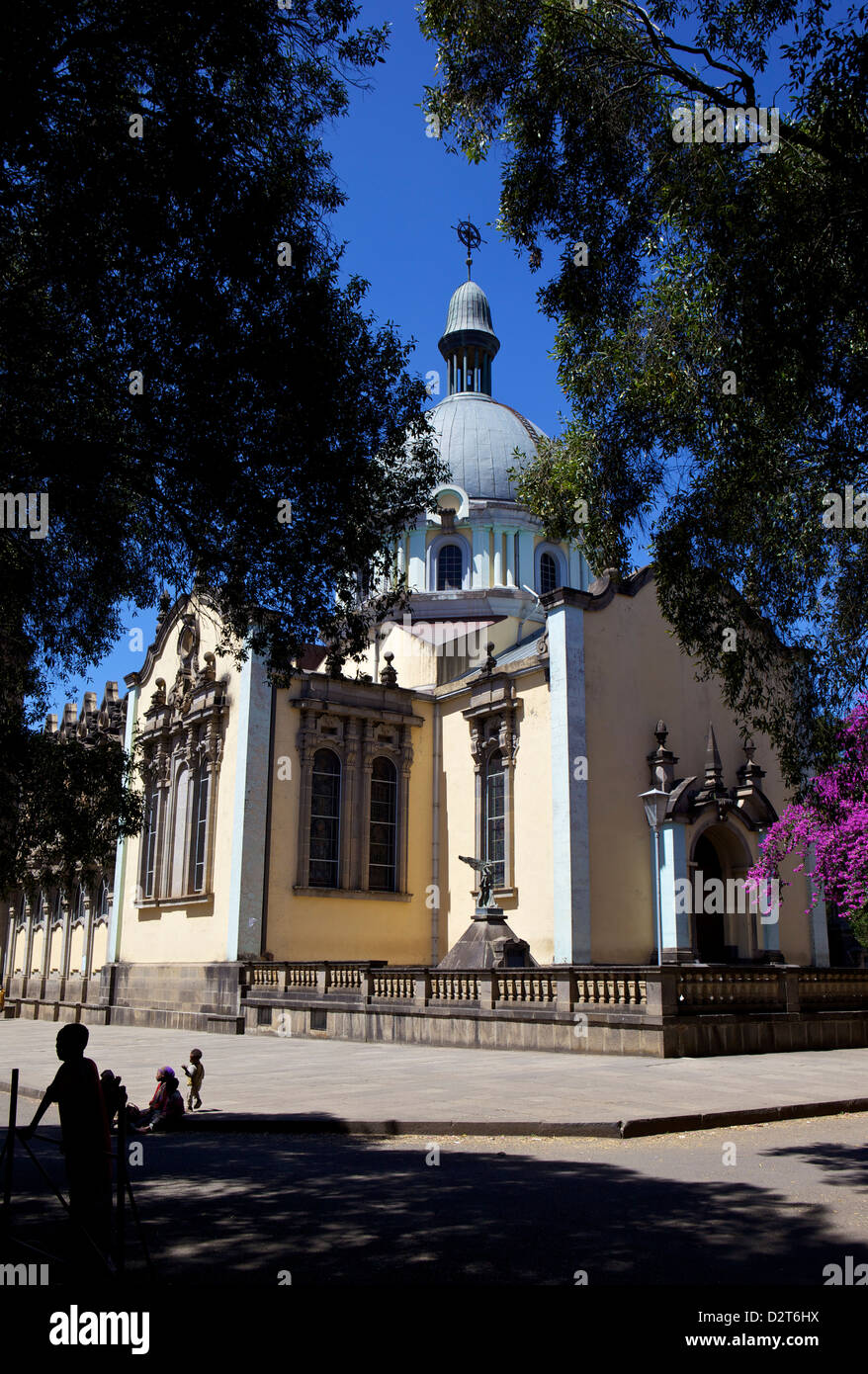 Trinity Cathedral (Church of the Holy Trinity), Addis Ababa, Ethiopia ...