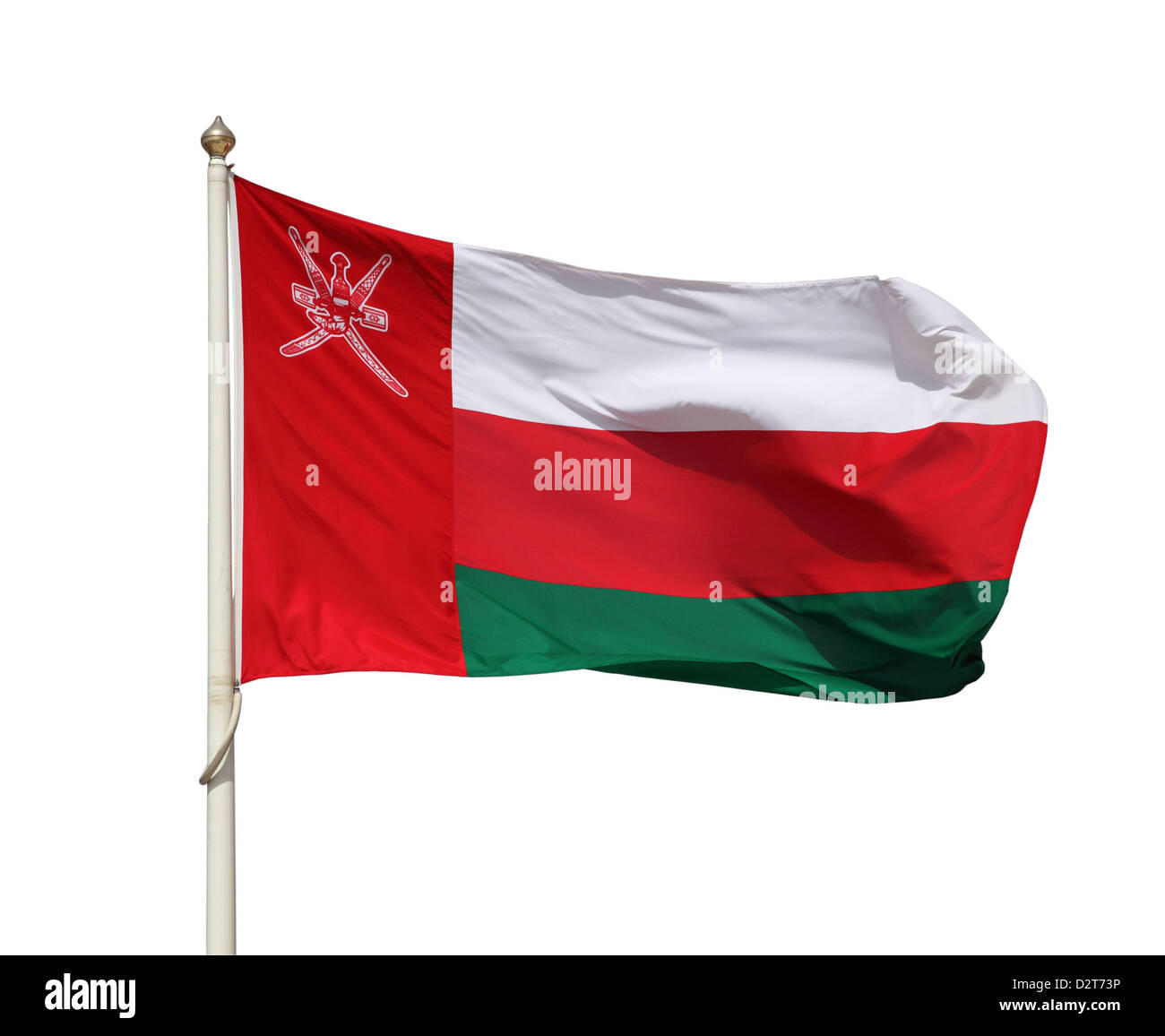 Flag sultanate oman oman hi-res stock photography and images - Alamy