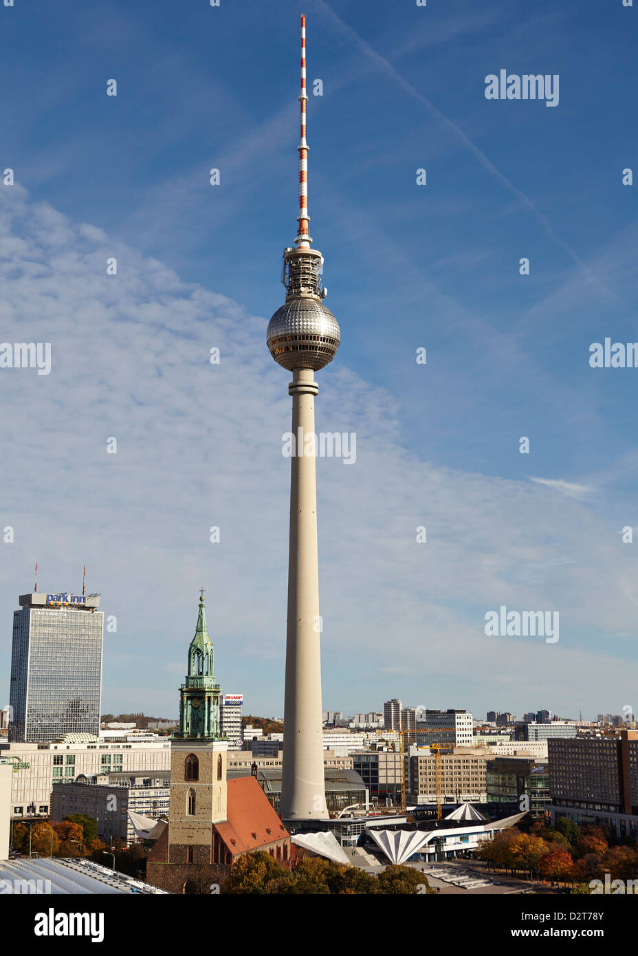 Berlin Communications Tower Stock Photos & Berlin Communications Tower ...