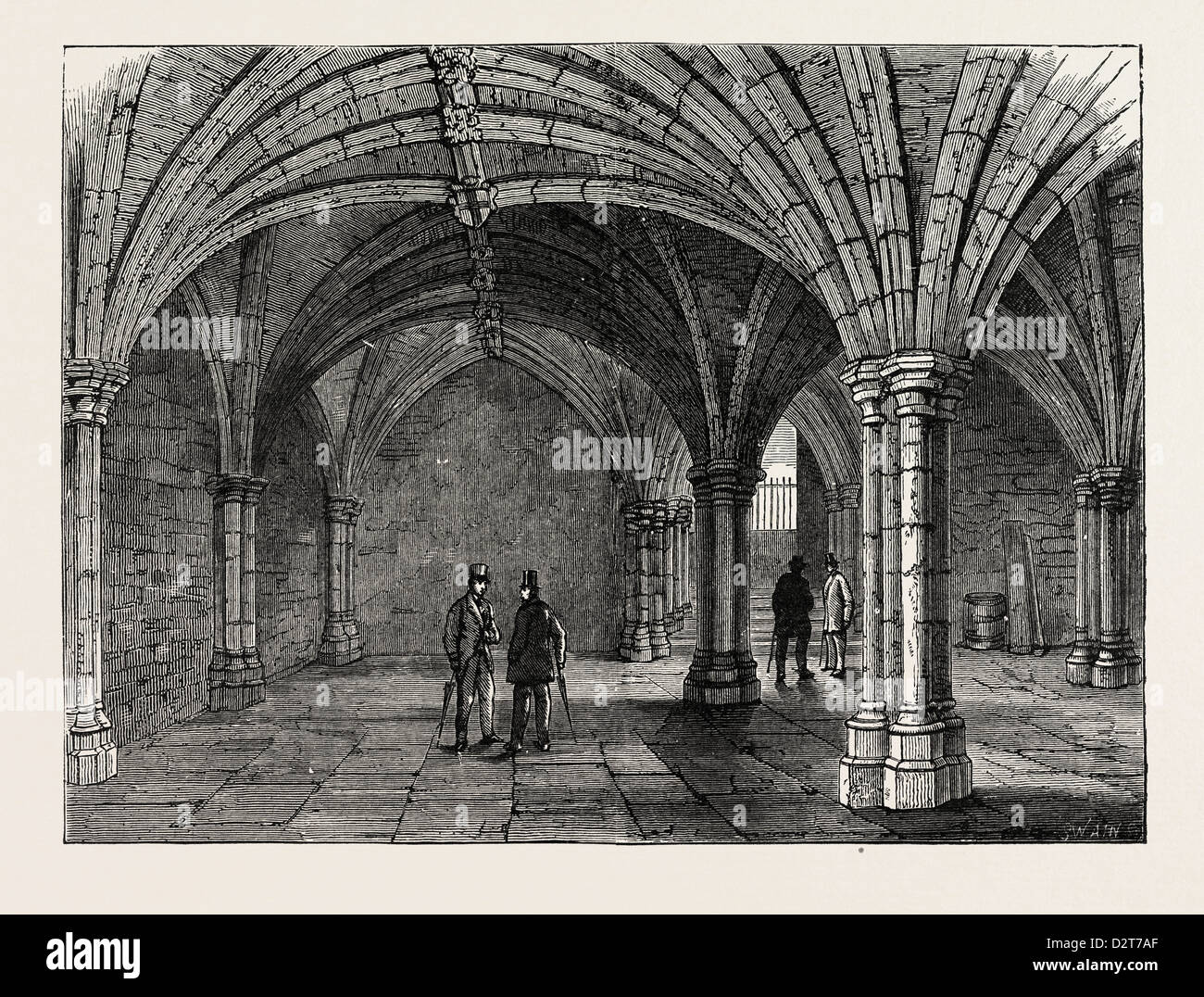 THE CRYPT OF GUILDHALL LONDON Stock Photo - Alamy