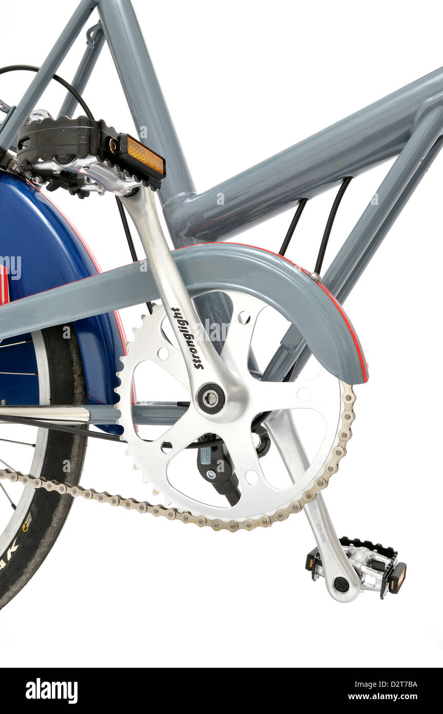 Silver cycle frame hi-res stock photography and images - Alamy