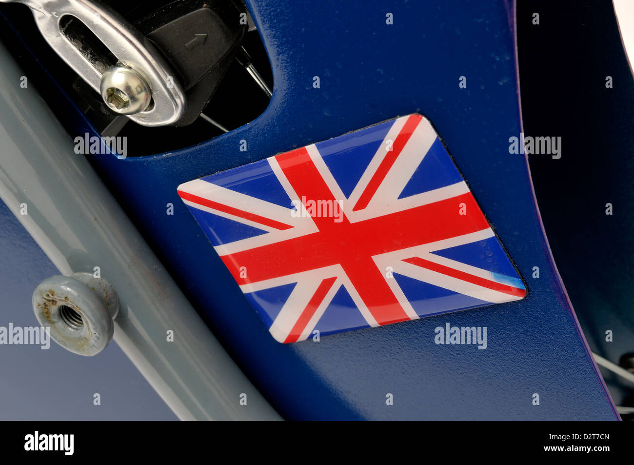 Union jack flag bike hi-res stock photography and images - Alamy