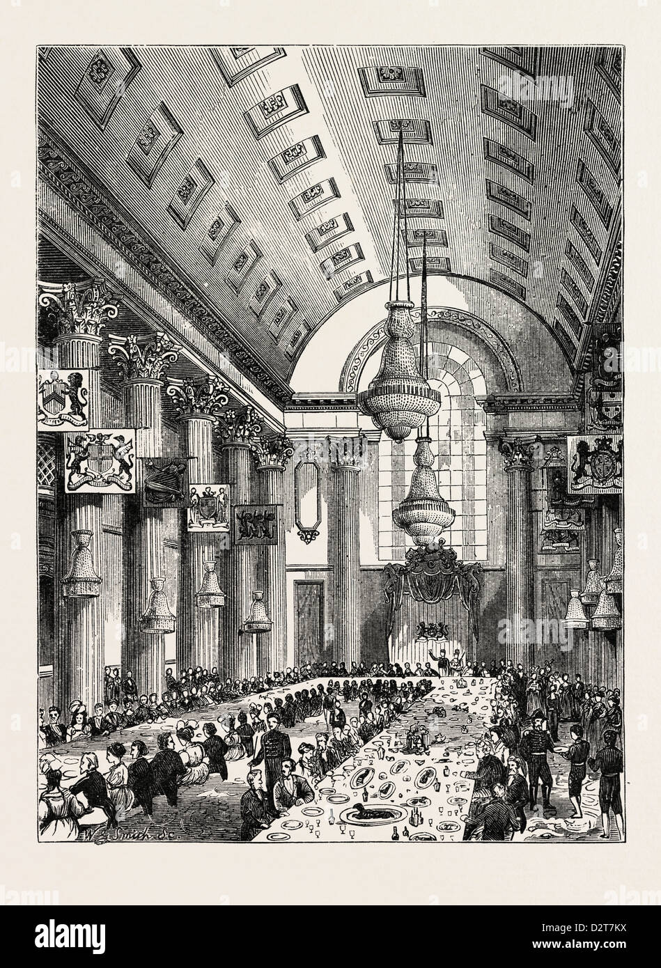 Egyptian hall hi-res stock photography and images - Alamy