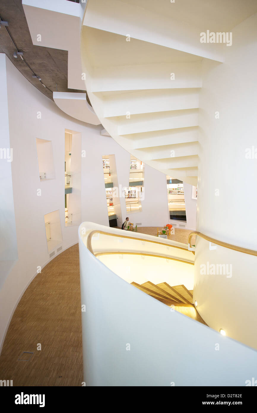 Interior of Clapham Library London Stock Photo - Alamy