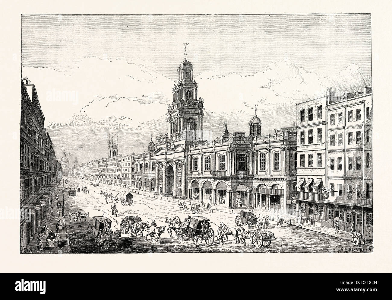 Cornhill london hi-res stock photography and images - Alamy