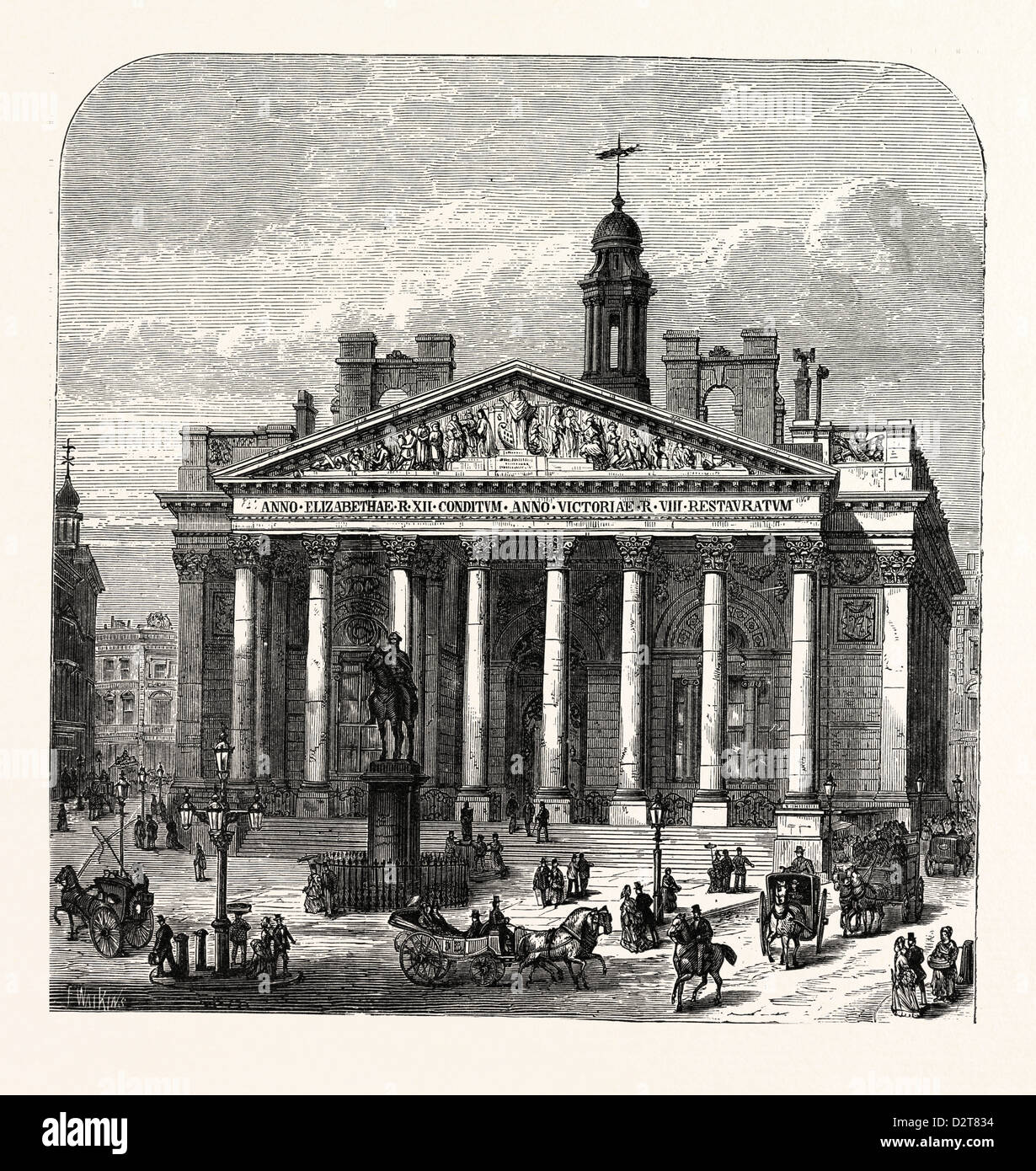 THE PRESENT ROYAL EXCHANGE LONDON Stock Photo - Alamy