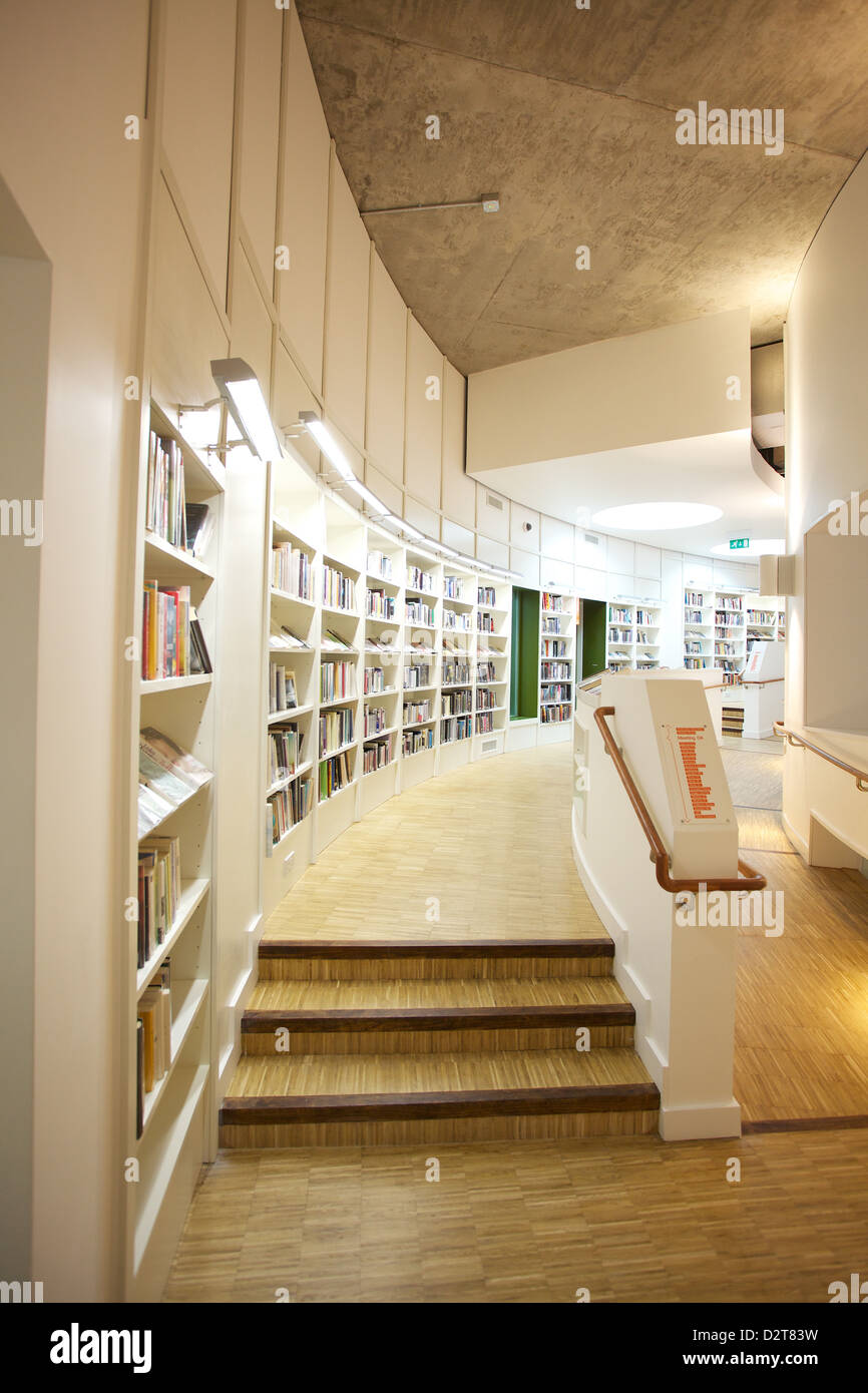 Interior of Clapham Library London Stock Photo - Alamy