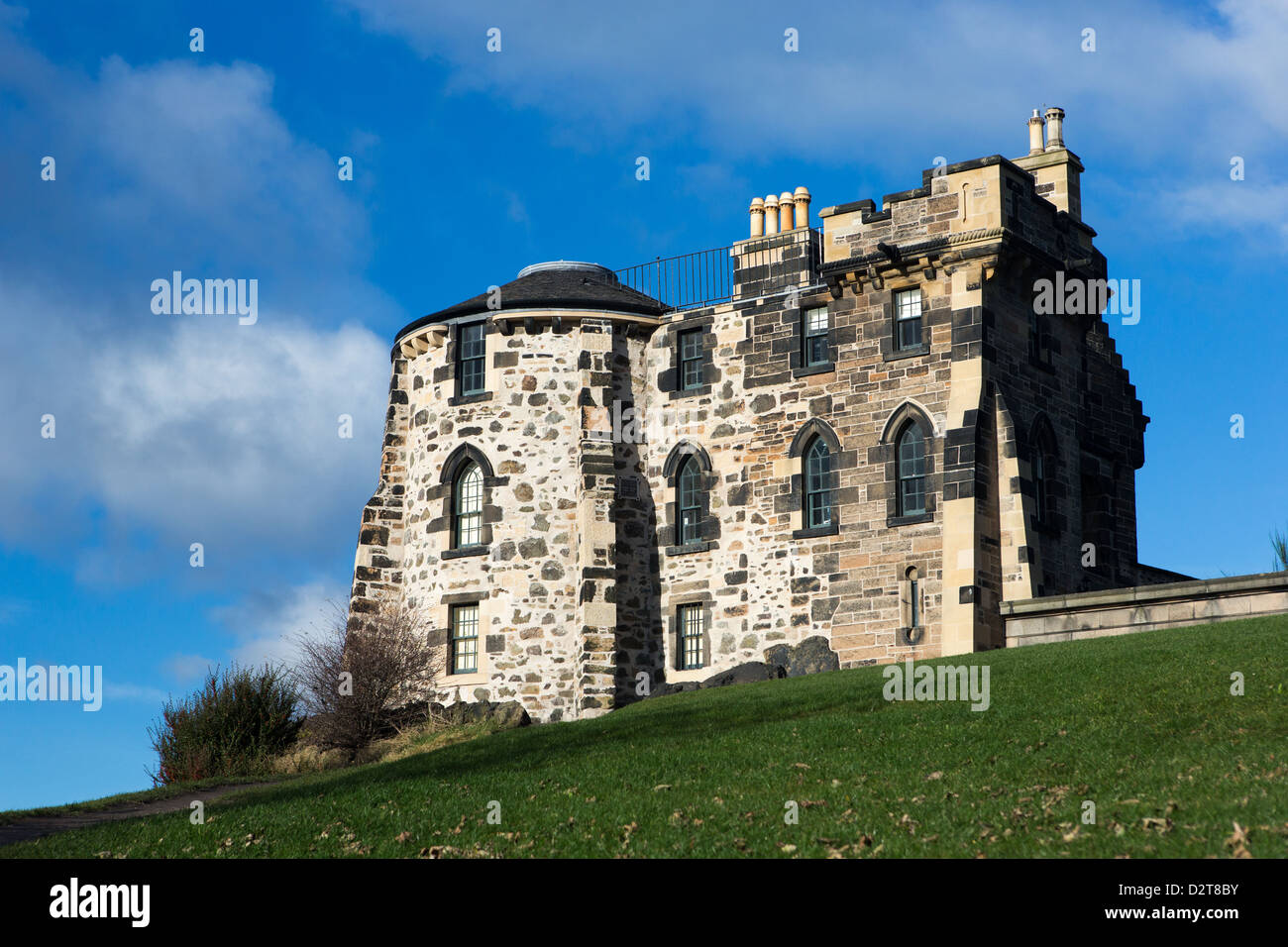 The Gothic Tower on Calton Hill, the location of the original Edinburgh ...