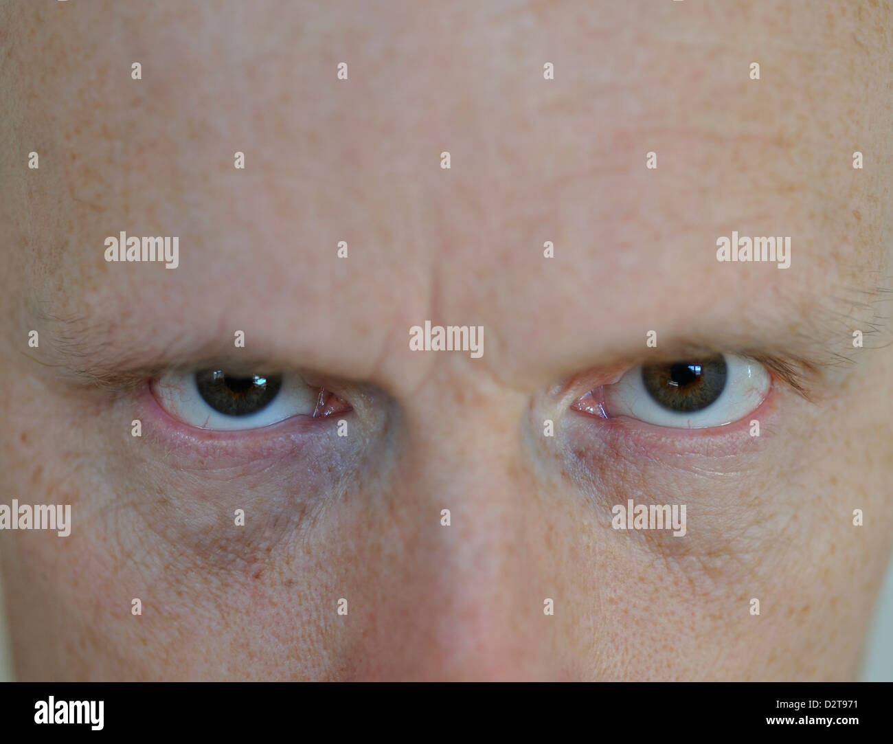Scary Zombie Face Stock Photo - Alamy