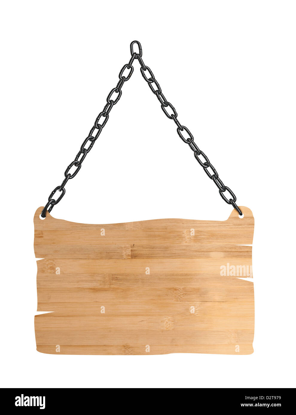 Hanging Wood Plank Sign