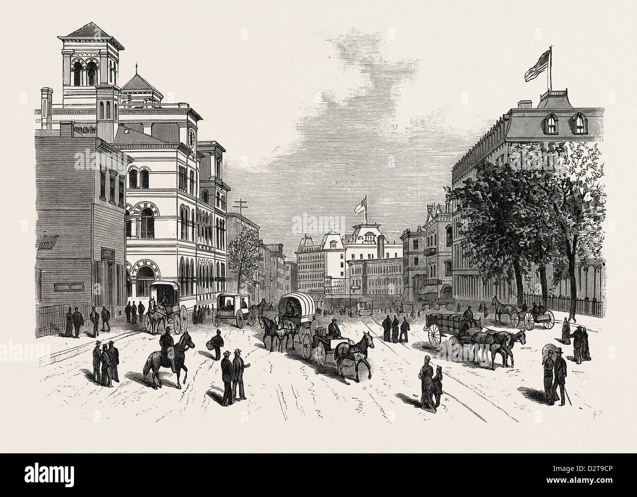 GEORGIA, VIEWS IN ATLANTA, THE PHOENIX CITY OF THE SOUTH: THE UNITED ...