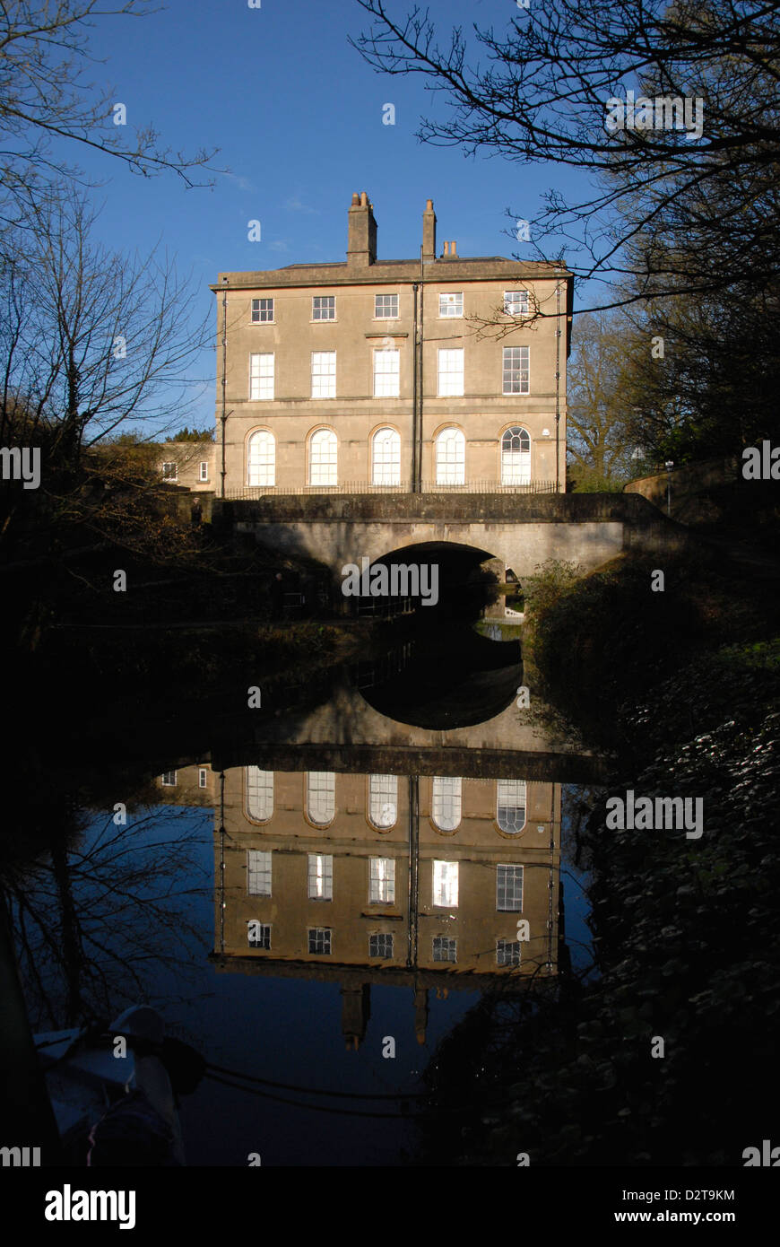 Bridges on the Kennet and Avon Canal, Bath Somerset England UK Stock ...