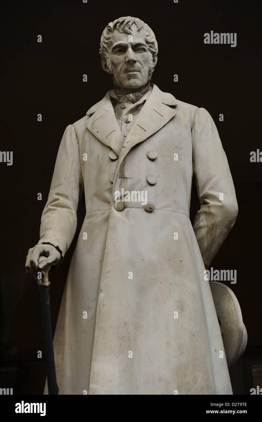 Antonio Maria Bordoni (1789-1860). Italian mathematician. Statue ...