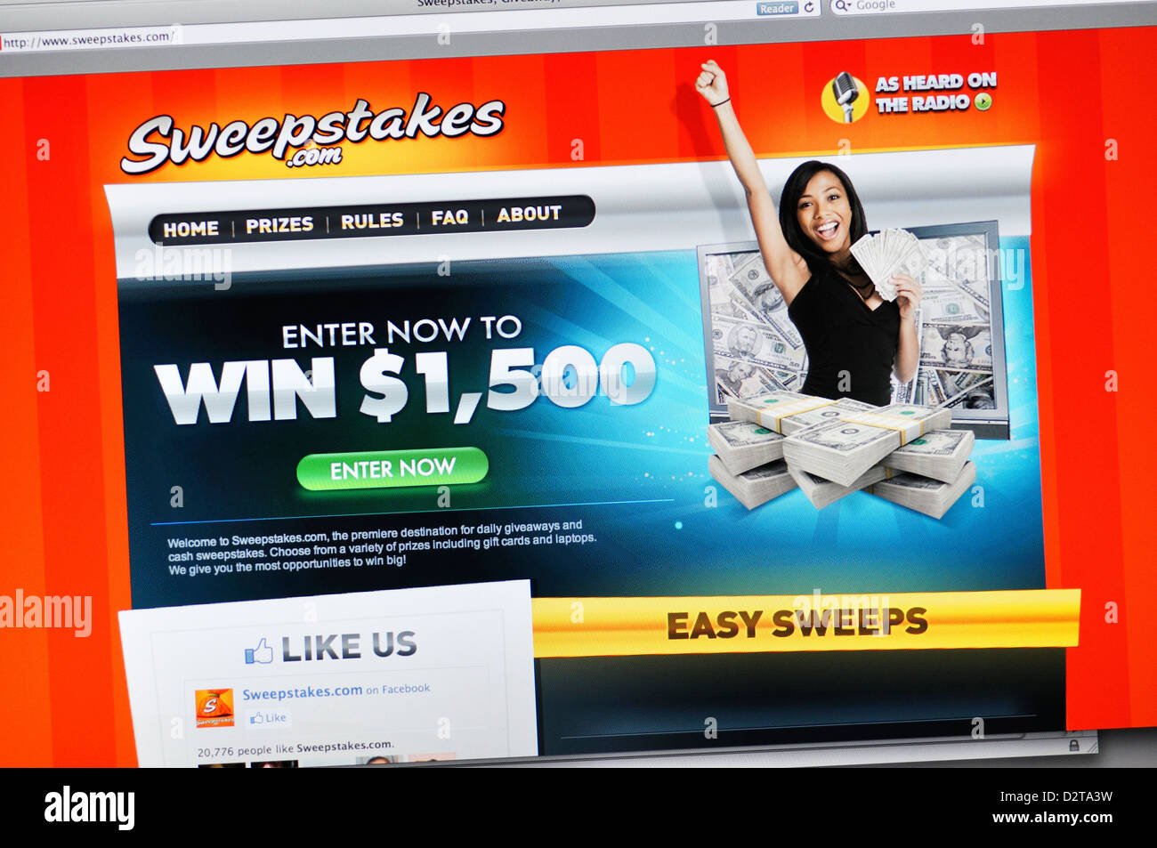 Sweepstakes hi-res stock photography and images - Alamy