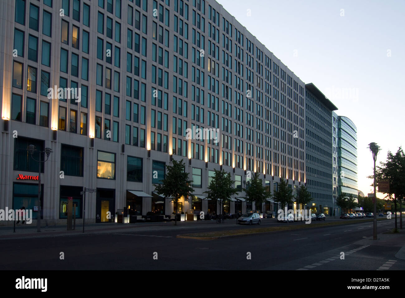 Marriott Hotel Berlin Mitte Stock Photo - Alamy