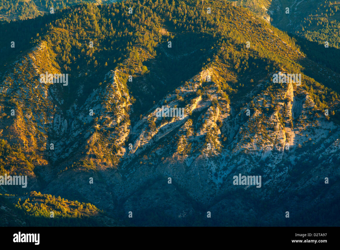 Spain, Catalonia, Pyrenees, Cadí-Moixeró Natural Park. Early morning ...