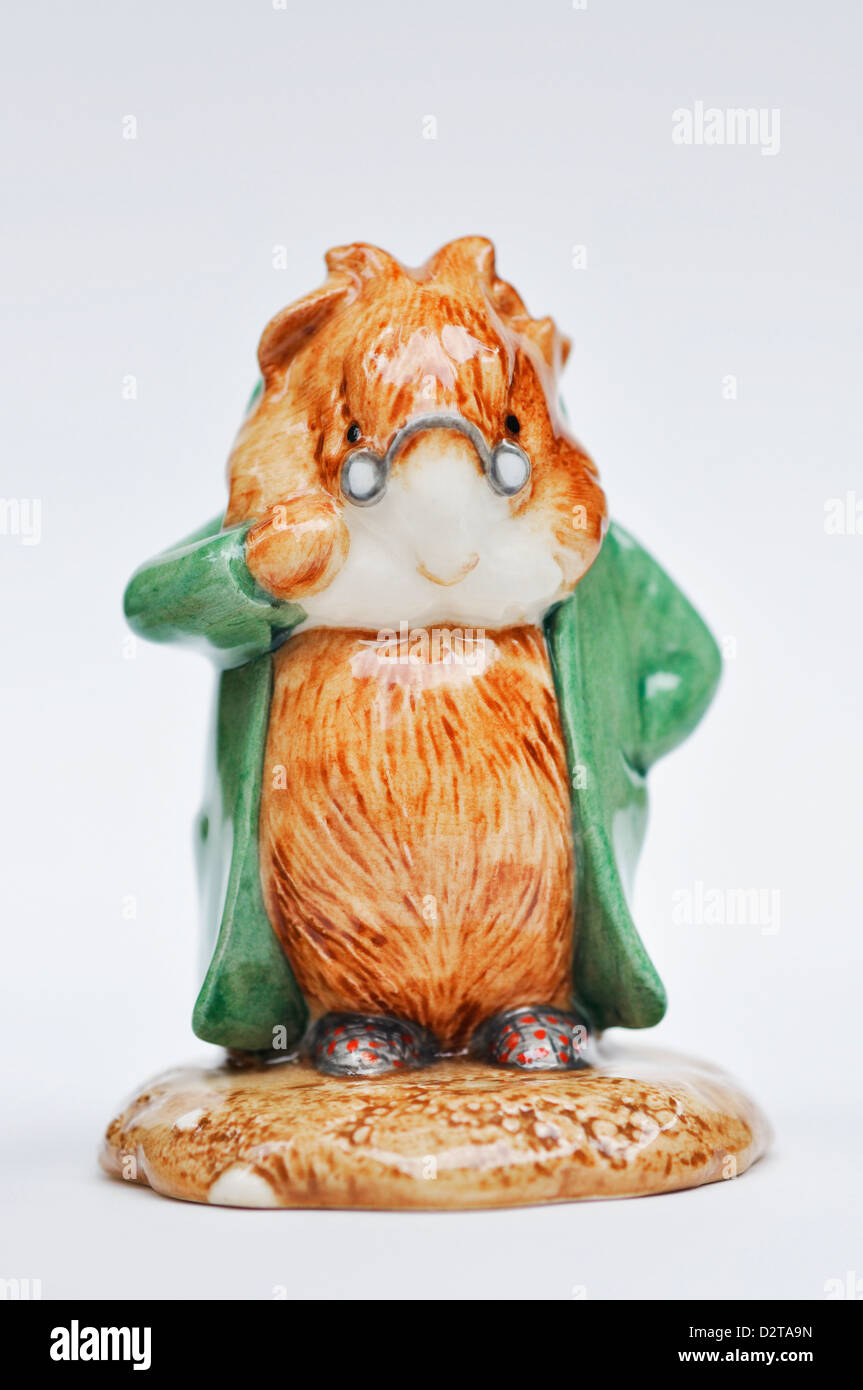 The Head Gardener - Beatrix Potter Royal Doulton figurine Stock Photo ...