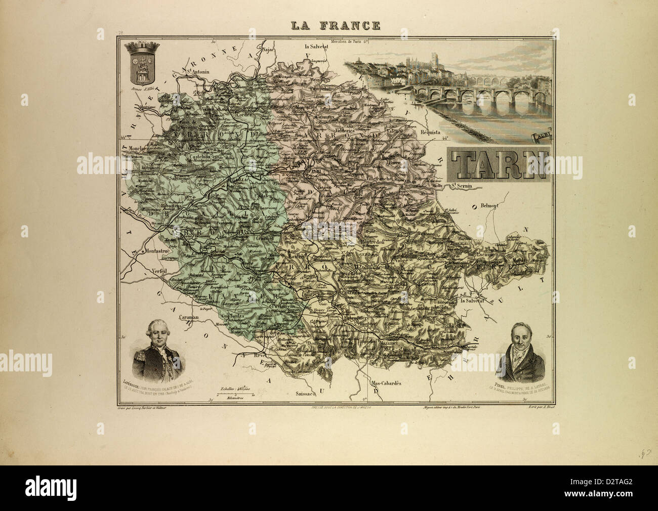 Map of tarn hi-res stock photography and images - Alamy