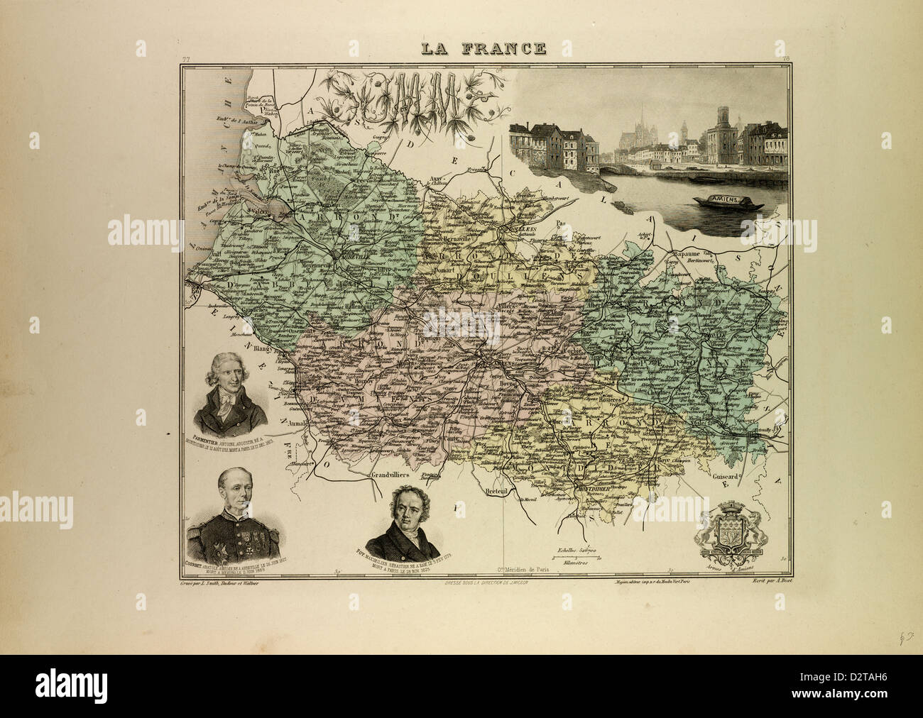 Somme map hi-res stock photography and images - Alamy