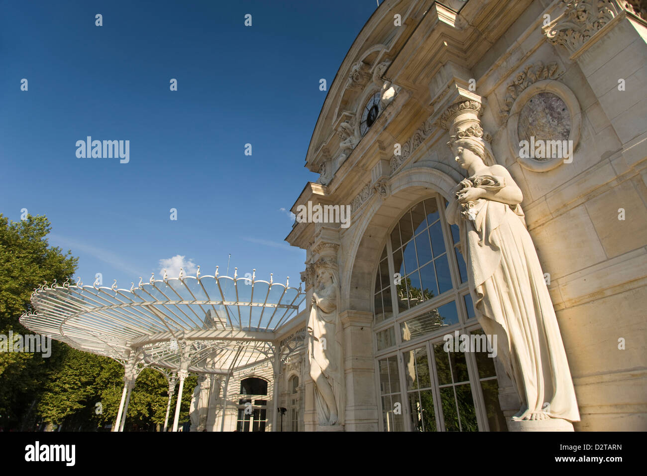OPERA HOUSE BUILDING GRAND CASINO PARC DE SOURCES VICHY AUVERGNE FRANCE ...
