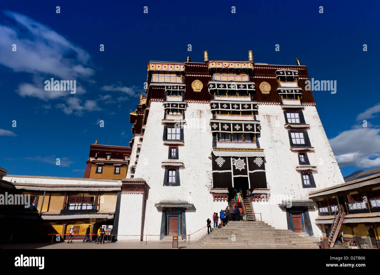 Tibet building wall hi-res stock photography and images - Alamy