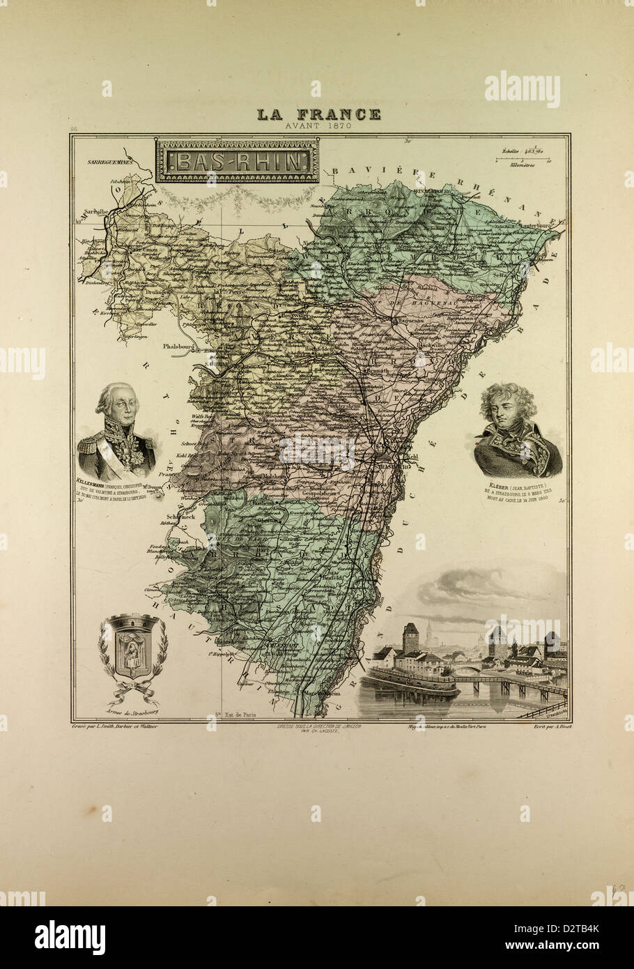 Bas rhin map hi-res stock photography and images - Alamy