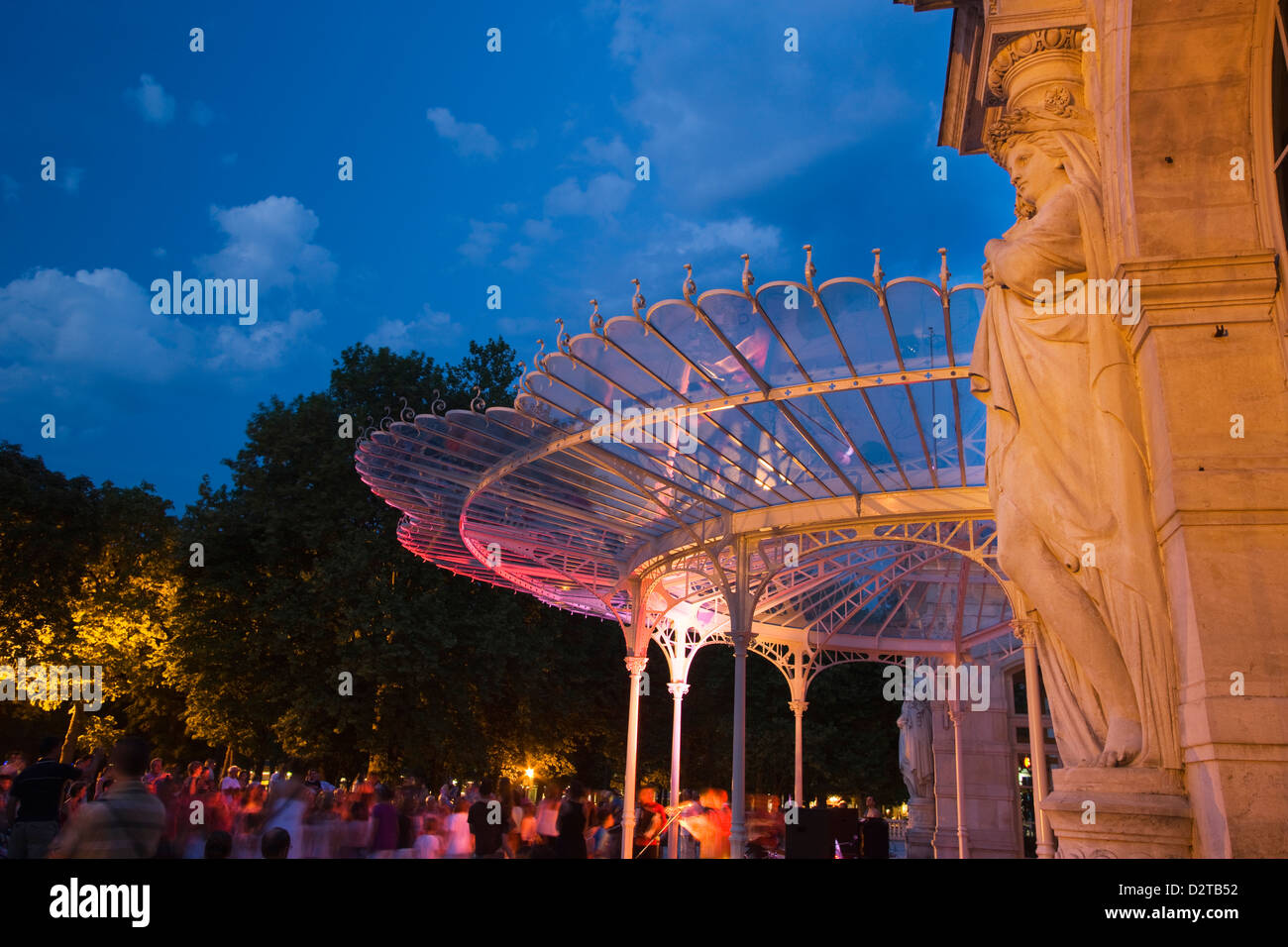 OPERA HOUSE BUILDING GRAND CASINO PARC DE SOURCES VICHY AUVERGNE FRANCE ...