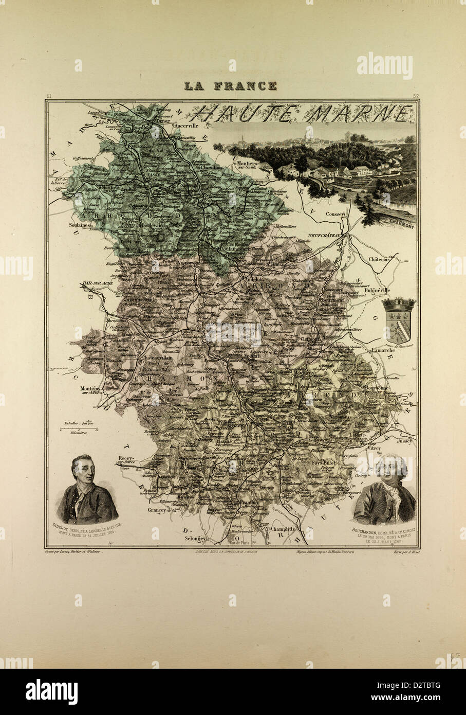 Haute marne map hi-res stock photography and images - Alamy