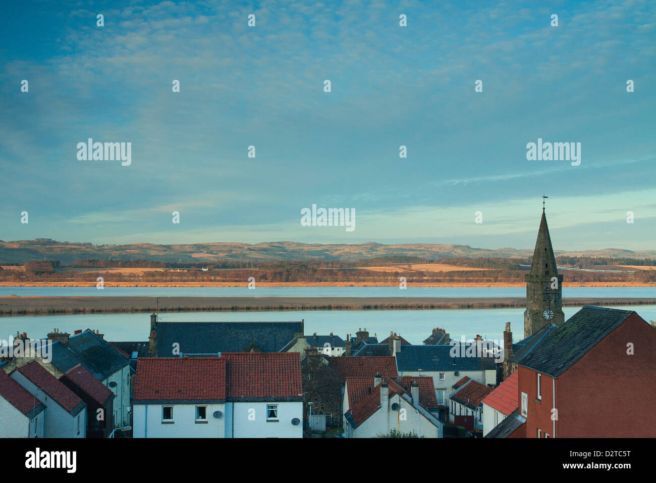 The River Tay and Newburgh, Fife Stock Photo - Alamy