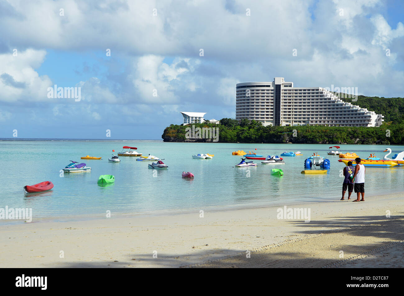 Tumon Beach, Guam Stock Photo - Alamy