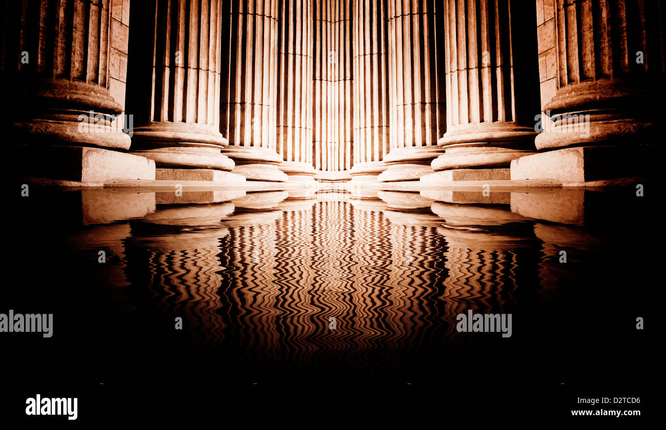 close-up of classical columns Stock Photo - Alamy