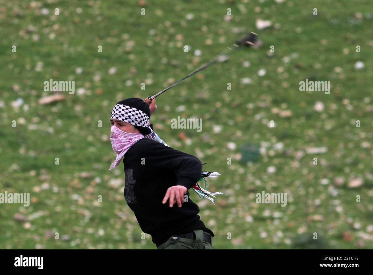 Ramallah, West Bank, Palestinian Territory. 1st February 2013. A ...