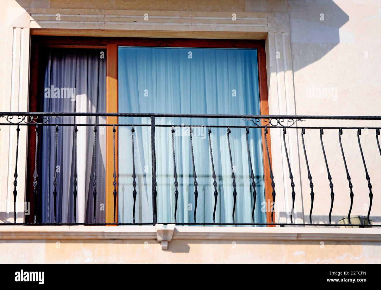 Hotel balconies facades hi-res stock photography and images - Alamy