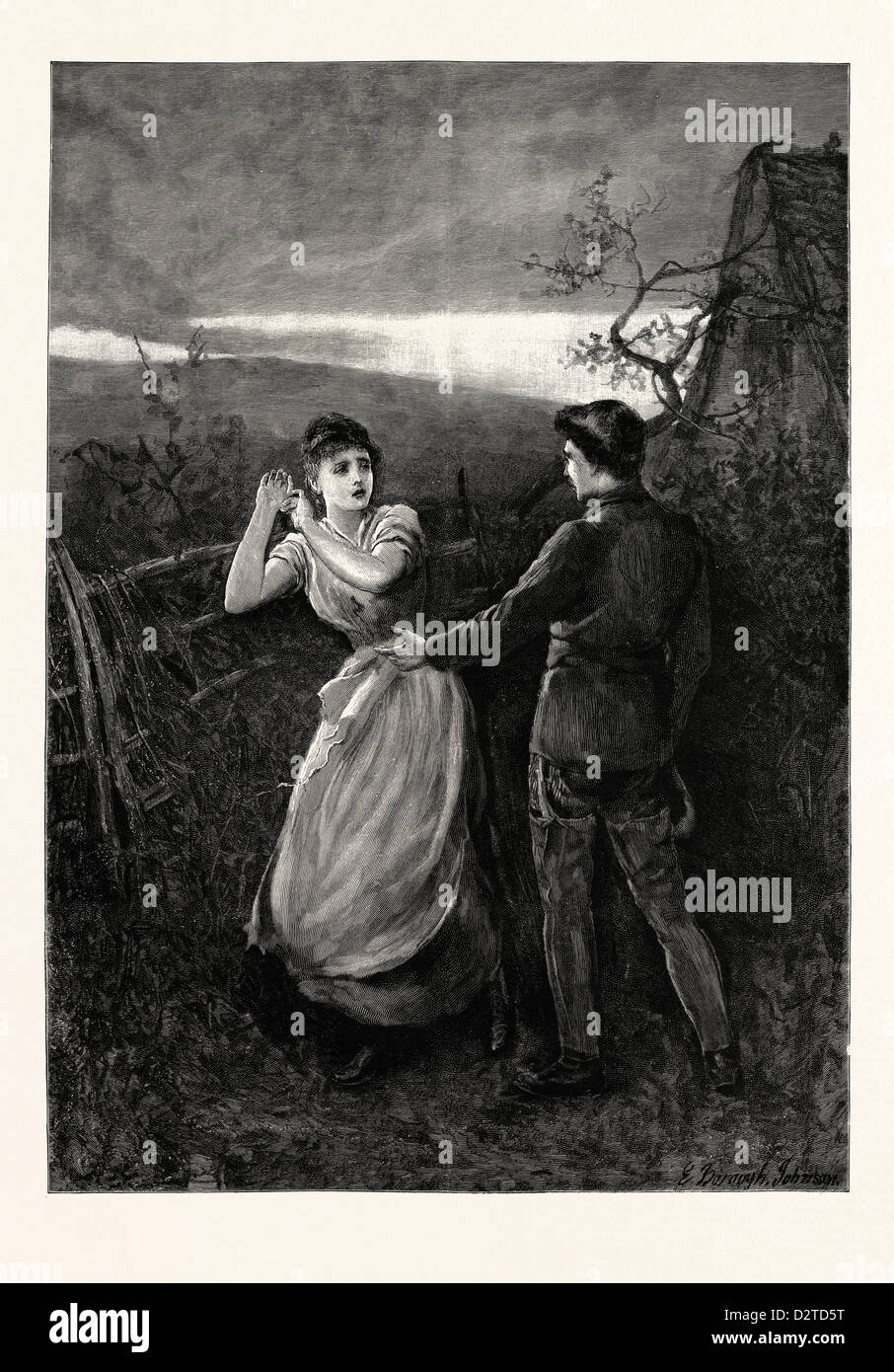 TESS OF THE D'URBERVILLES: "What makes you draw off in that way, Tess ...