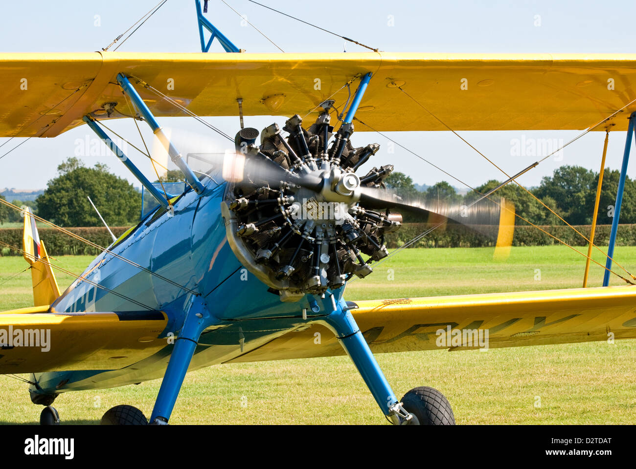 Boeing stearman engine propeller hi-res stock photography and images ...