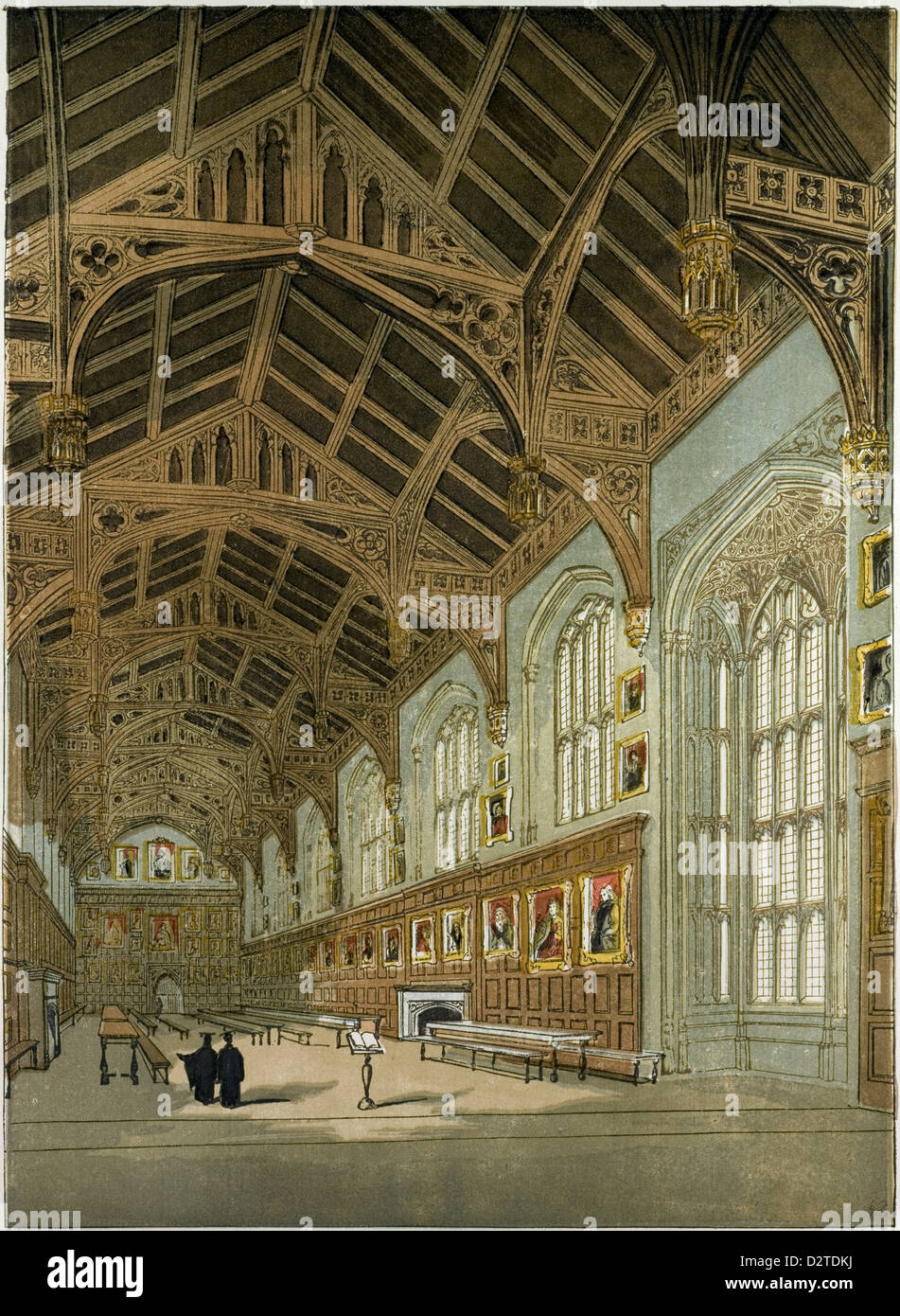 CHRIST CHURCH HALL OXFORD OXFORD UNIVERSITY UK Stock Photo - Alamy