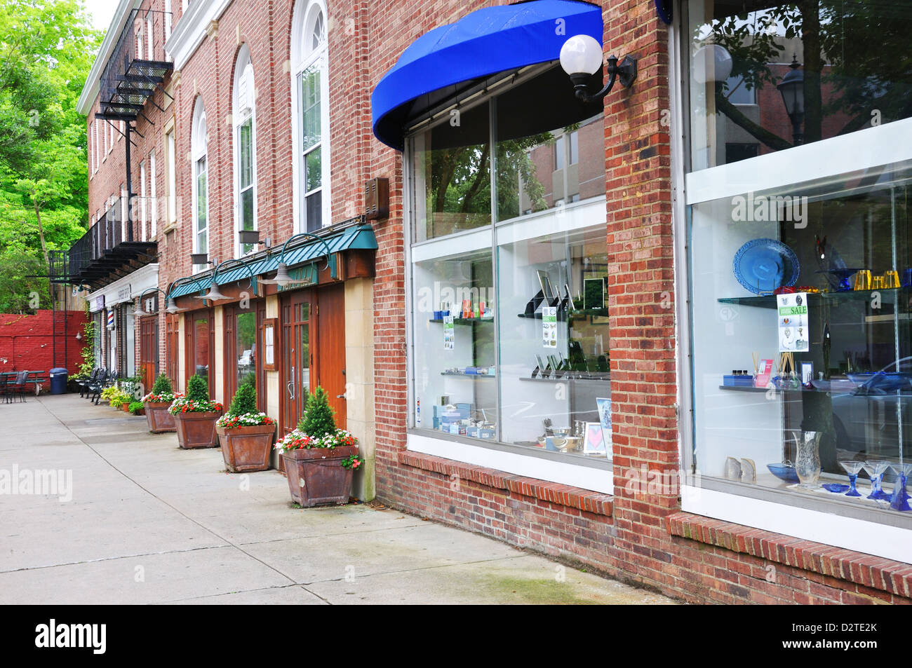 Downtown Wellesley, Massachusetts, USA Stock Photo - Alamy