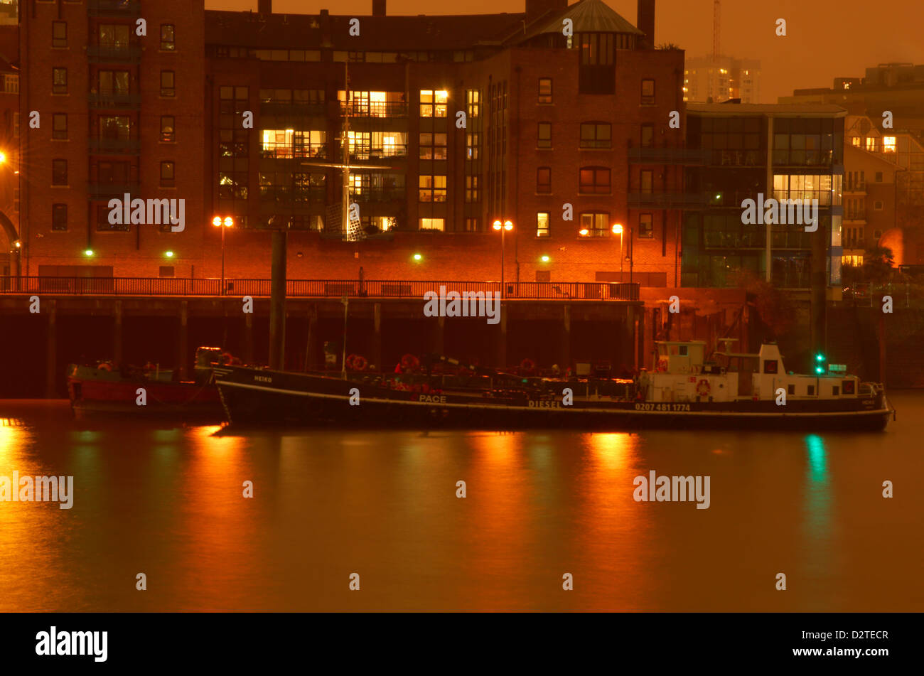 Boats on the Rover Thames in London, England Stock Photo - Alamy