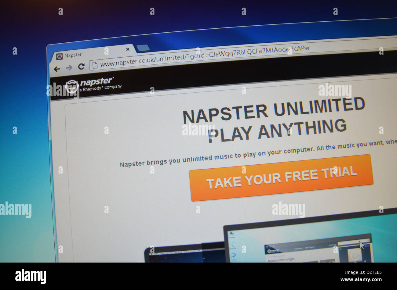 Napster com hi-res stock photography and images - Alamy