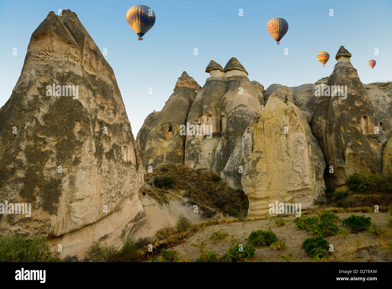 Fairy chimney homes in cappadocia hi-res stock photography and images ...