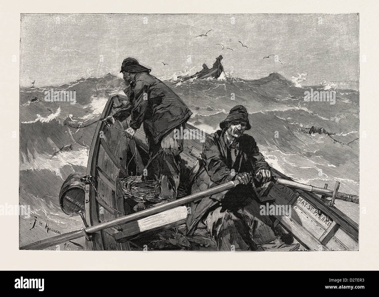 THE NEWFOUNDLAND COD FISHERY: FISHING FOR COD FROM A DORIS OR FLAT ...