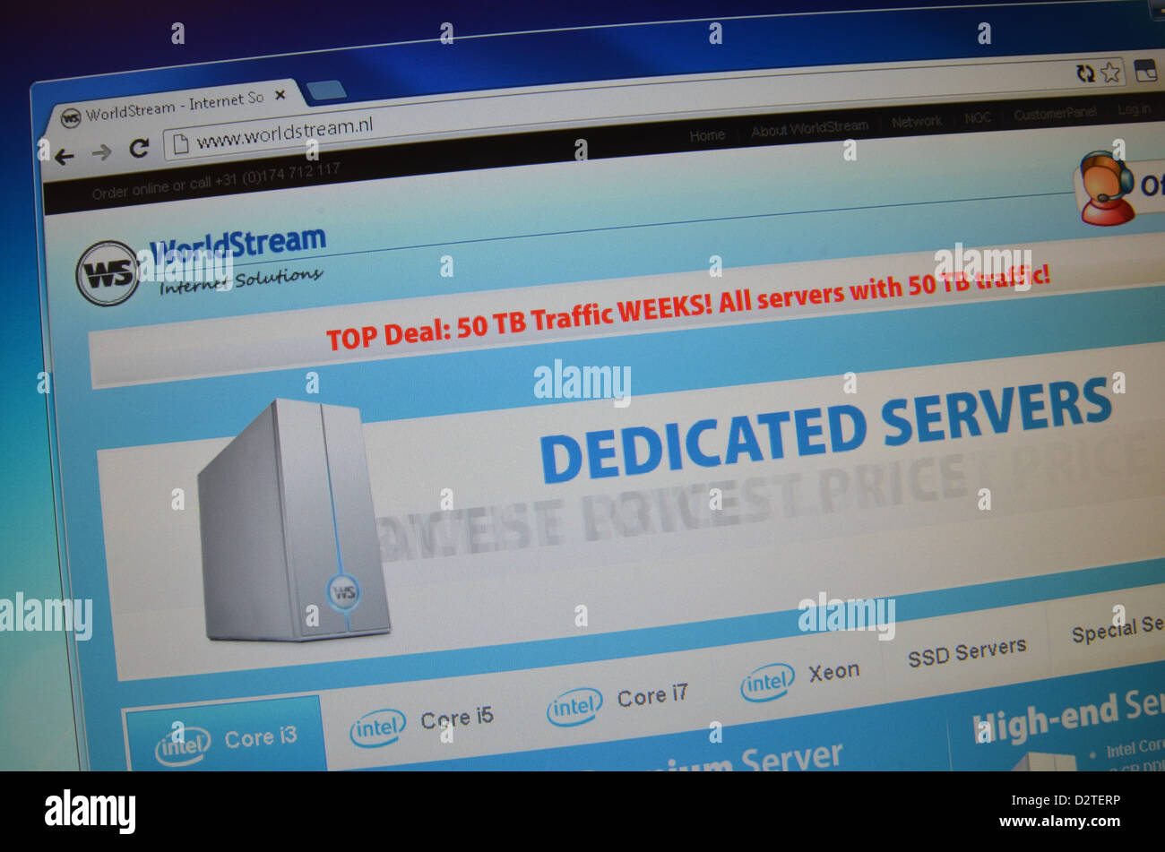 Worldstream hi-res stock photography and images - Alamy