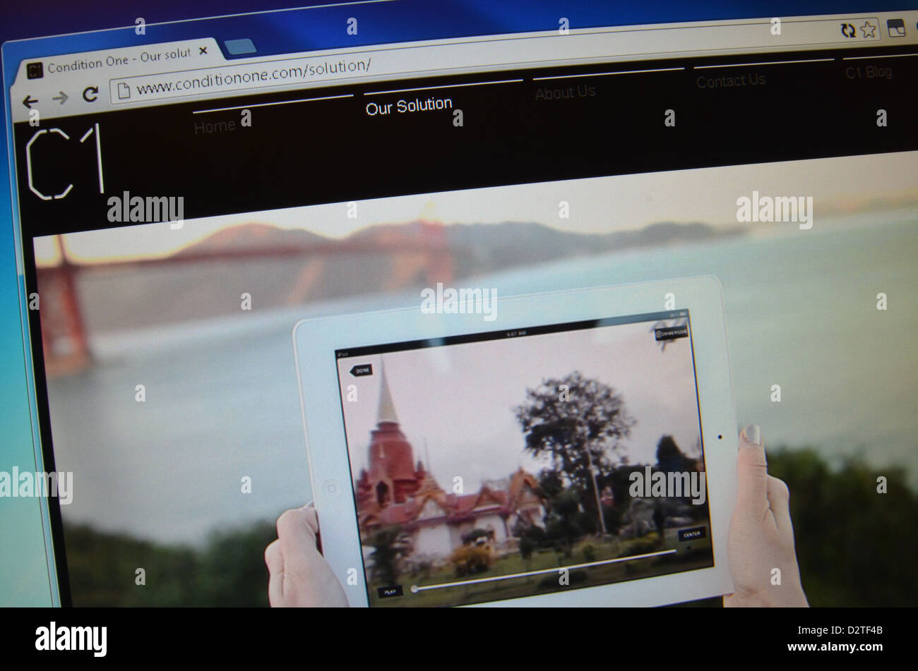 One com logo hi-res stock photography and images - Alamy